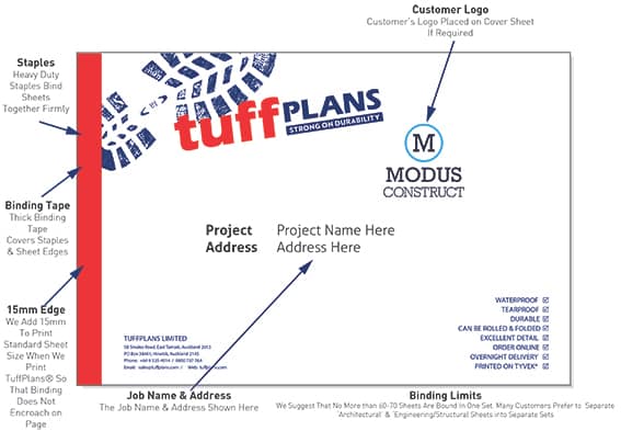 Plan Printing - Tuffplans